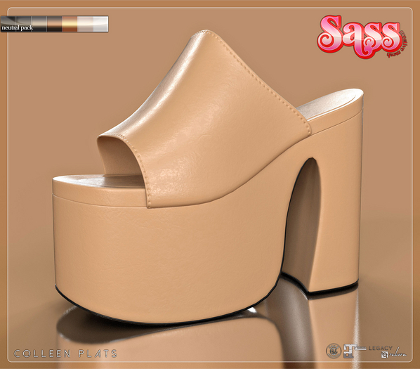 Second Life Marketplace - Sass [Colleen Plats] Neutral Pack ♥GenX ♥ ...
